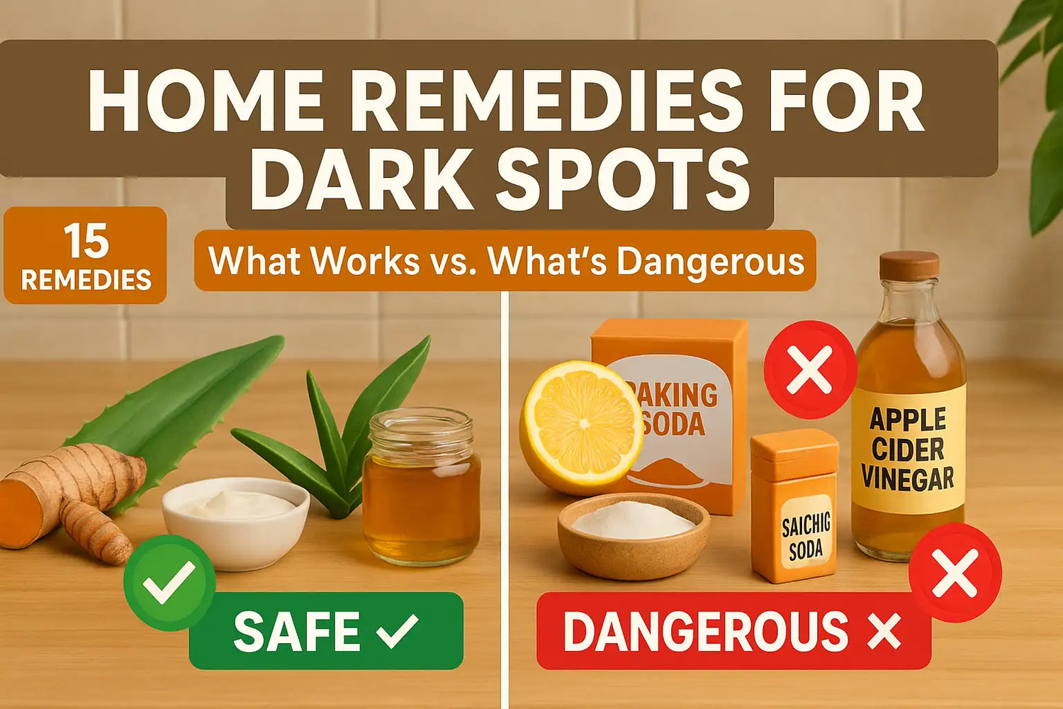 How to Remove Dark Spots on Face: 15 Natural Remedies That Work – AMVital