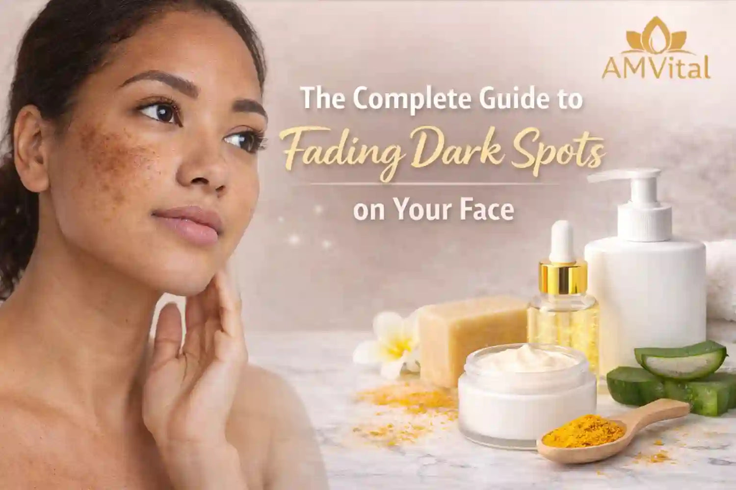 The Complete Guide to Fading Dark Spots on Your Face – AMVital
