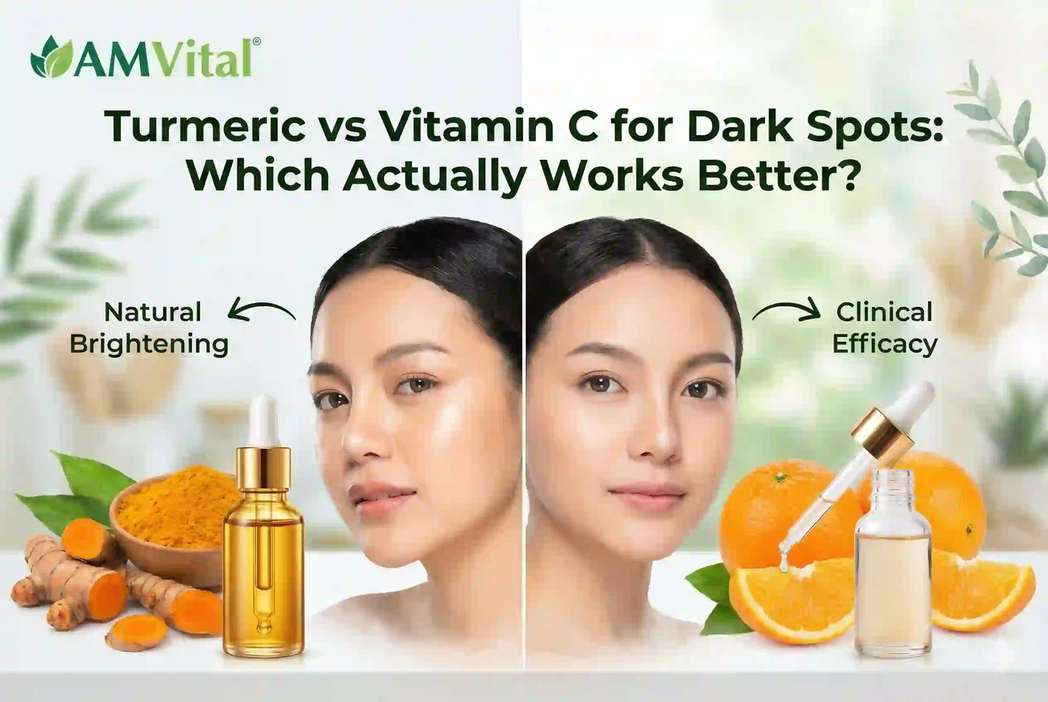 Turmeric vs Vitamin C for Dark Spots: Which Actually Works Better ...