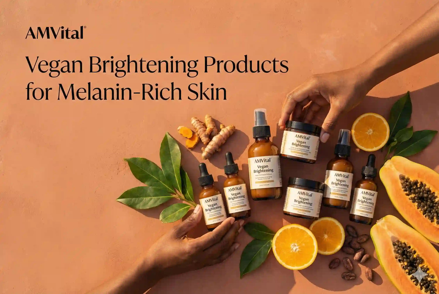 Vegan Brightening Products for Melanin-Rich Skin [2026] – AMVital